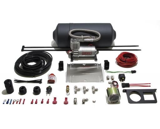 Mechanical valve air treatment kit with air receiver, 2 circuits ...